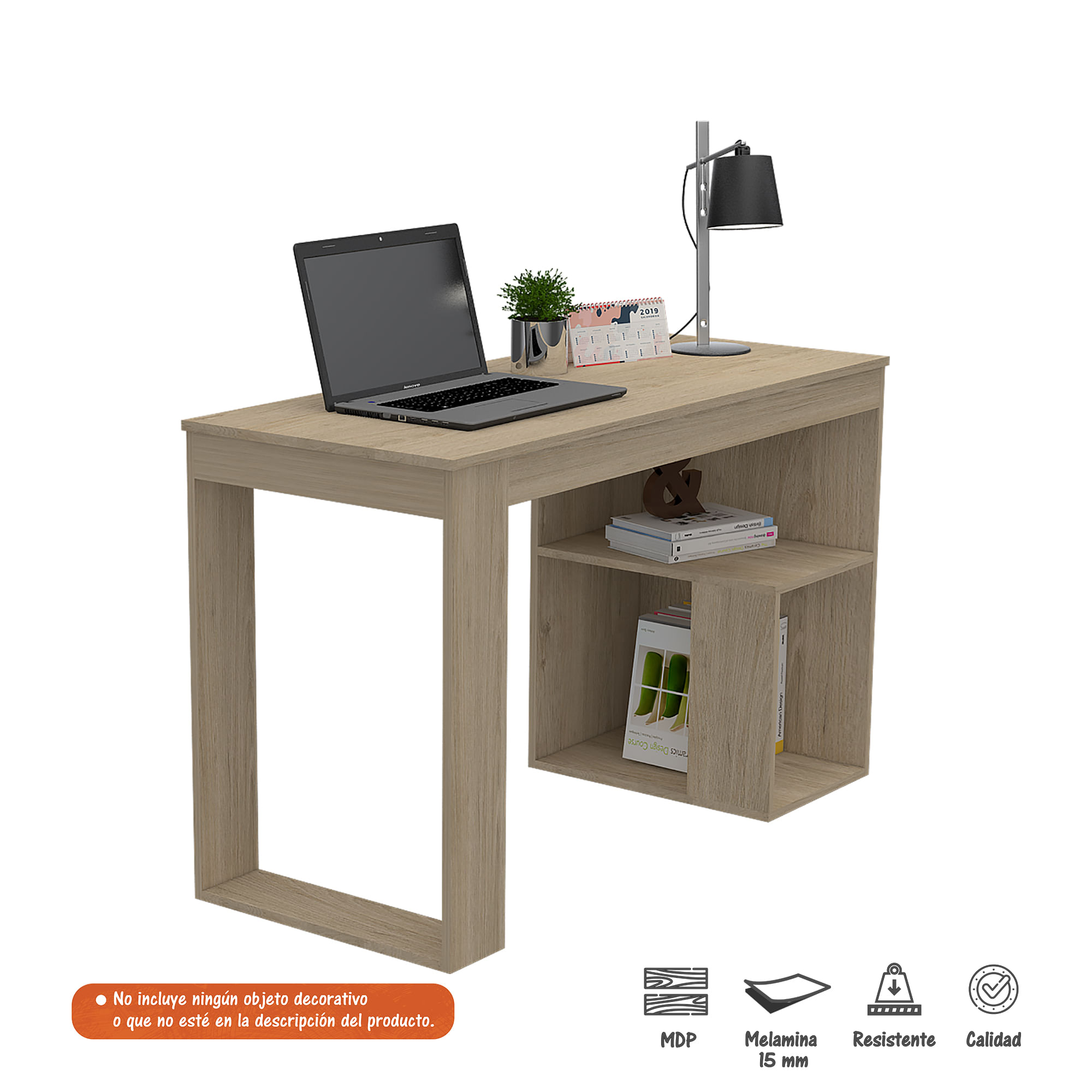 Escritorio Rio Color Rovere - Bertolini Colombia