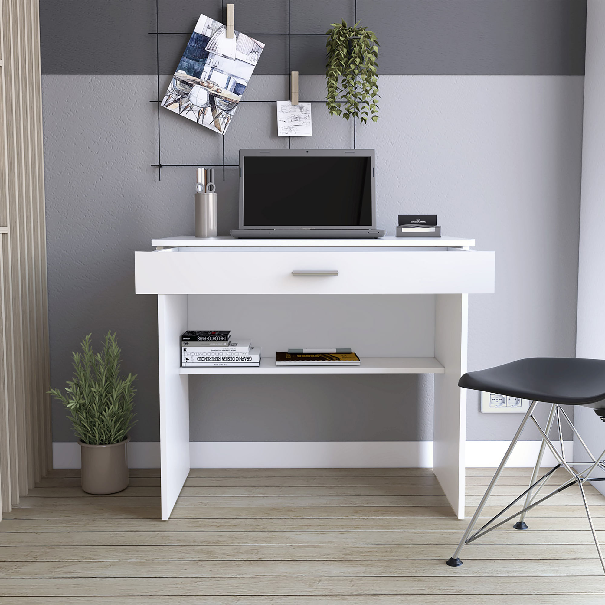 Escritorio Paris Color Blanco - Bertolini Colombia