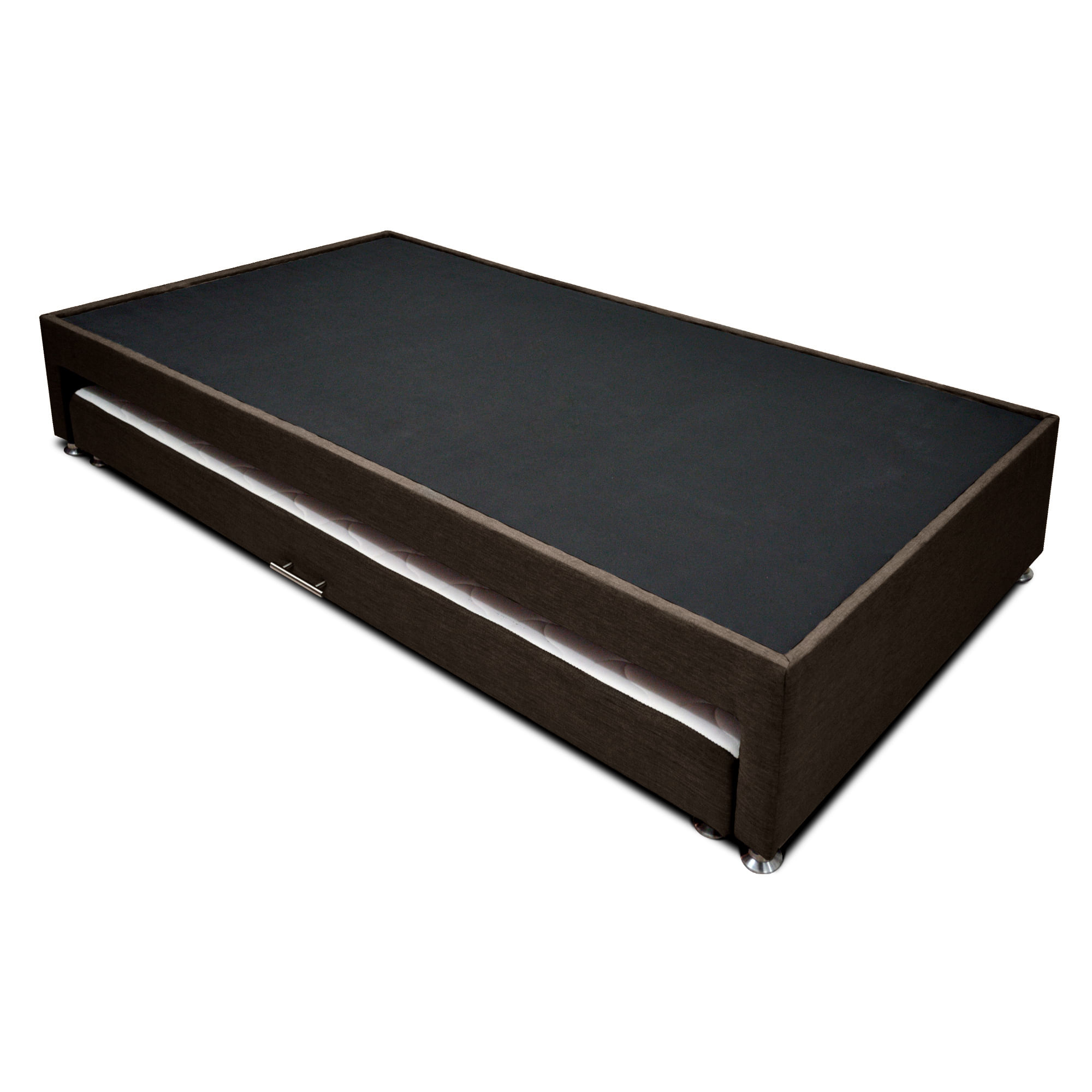 Combo Somier Nido Marron + Colchon Dreamer Plus 100 x 190 cm Dureza ...