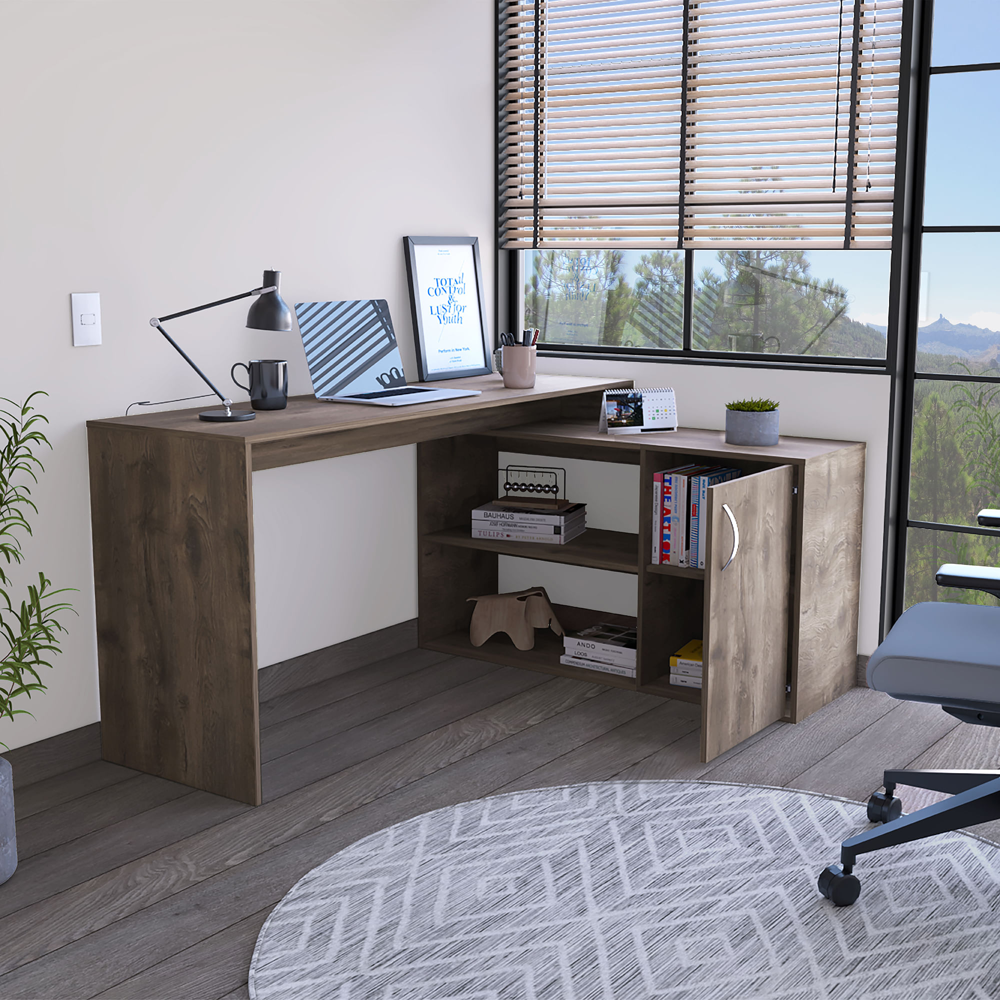 Escritorio Reto Bertolini Color Bellota - Bertolini Colombia