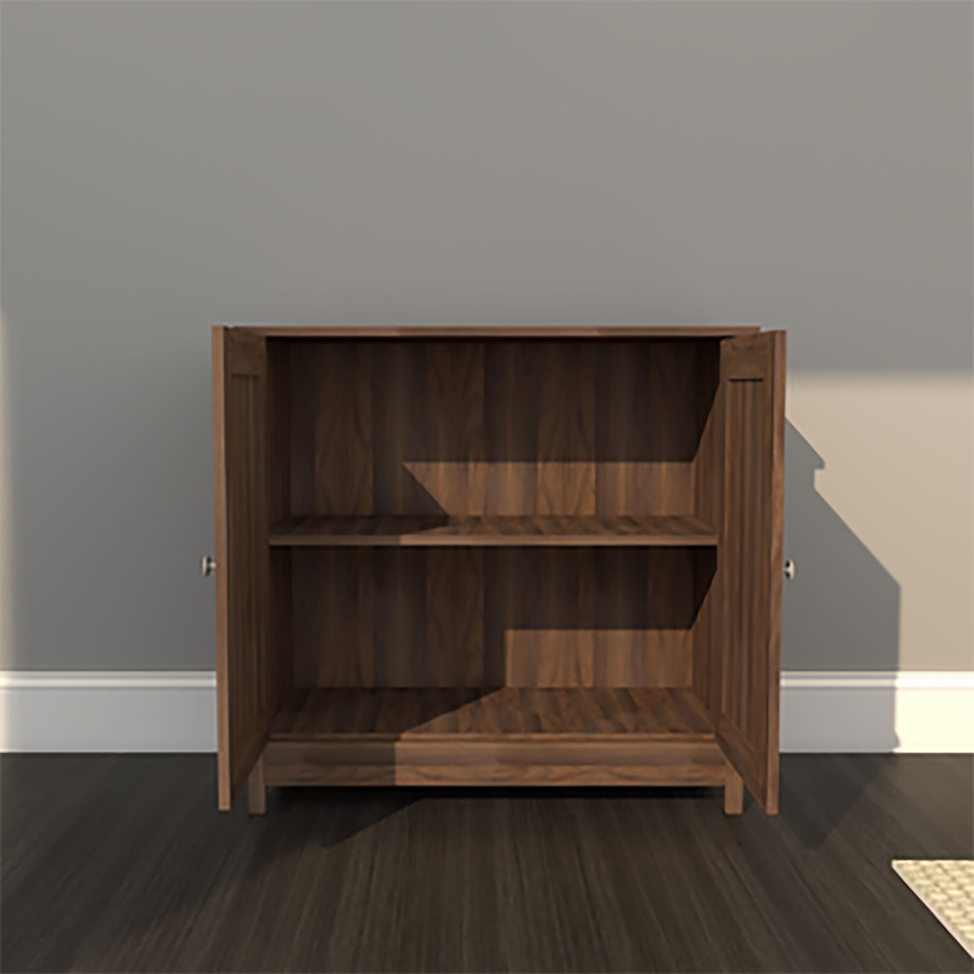 Mueble Bifet 80cm en MDP 2 puertas Marron - Bertolini Colombia